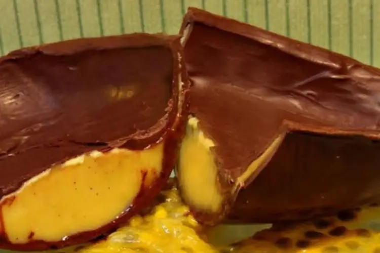 Receita de Ovo de Páscoa Trufado de Maracujá - Receitas Brasileiras