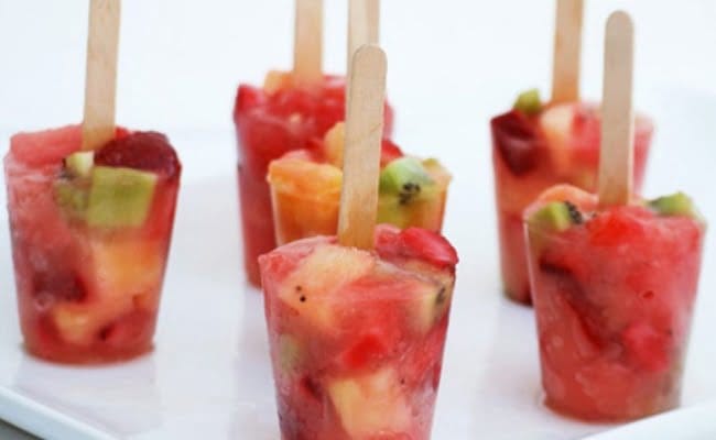 Picolé de Tutti frutti - Receitas Brasileiras