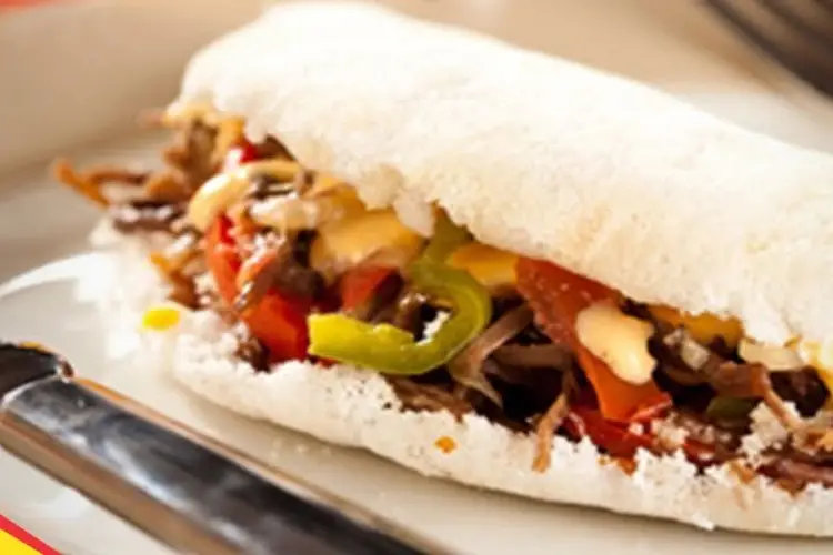 Receita de Tapioca com Carne Desfiada com Legumes - Receitas Brasileiras